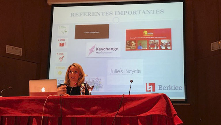 La música y la sostenibilidad, protagonistas en la conferencia de Clara ...